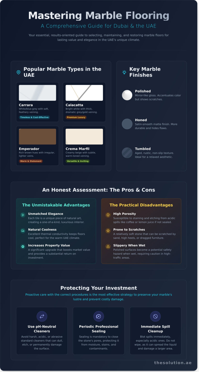 Marble Flooring: The Ultimate Guide for Dubai & UAE Properties - The ...