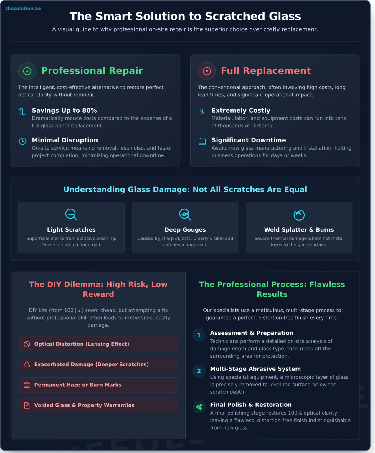 Scratched Glass Repair: The Professional Guide to Restoring Clarity ...